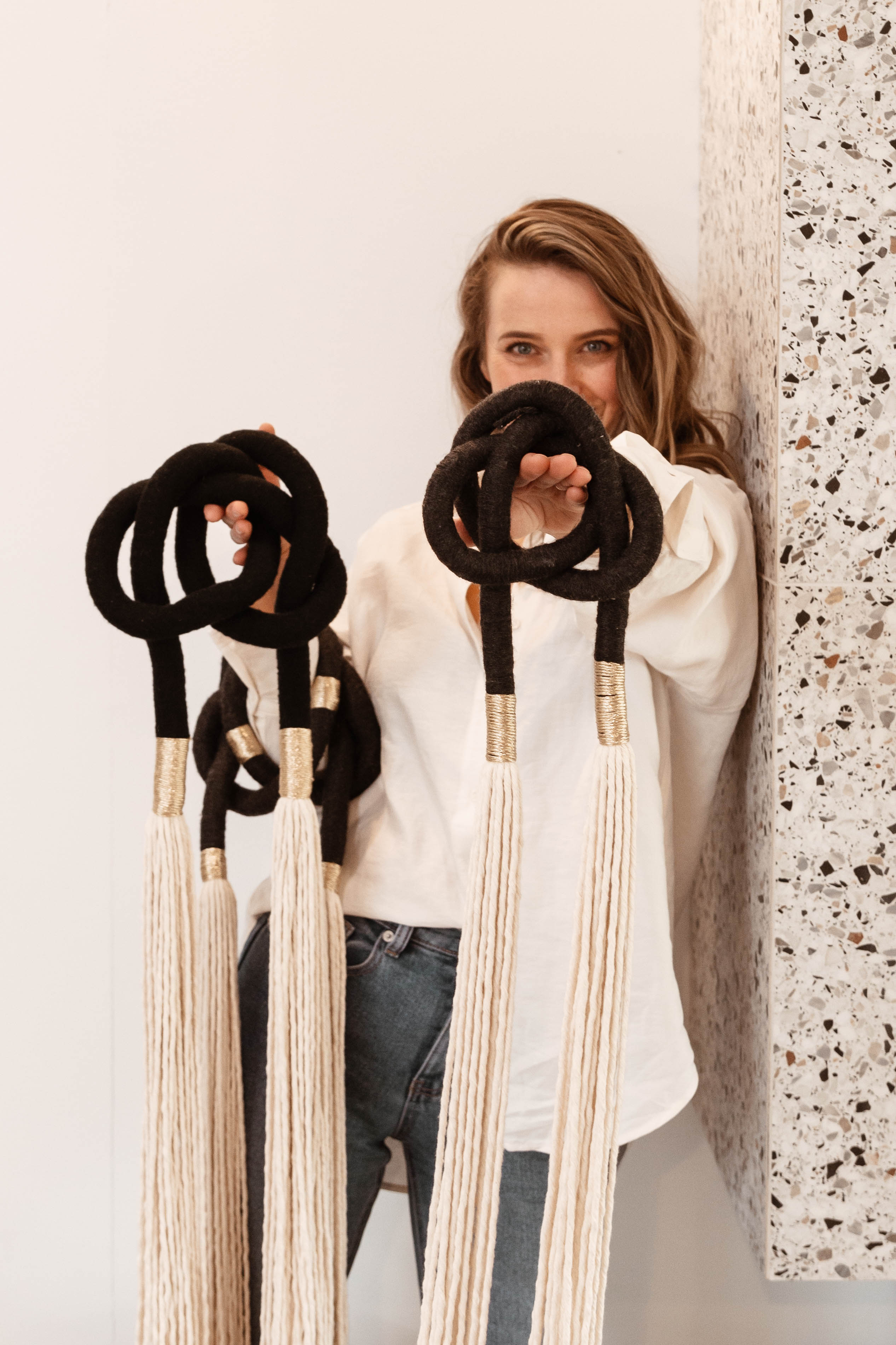 Contemporary Fibre Wall Art for Interiors | Knotted by Hand